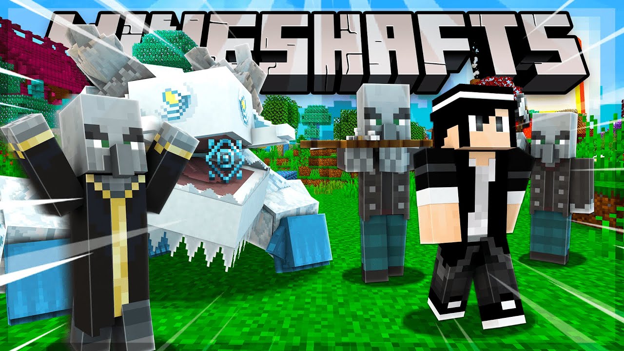 NOVA SÉRIE NO MELHOR MODPACK DE AVENTURA DO MINECRAFT - Mineshafts & Monsters #01 - YouTube