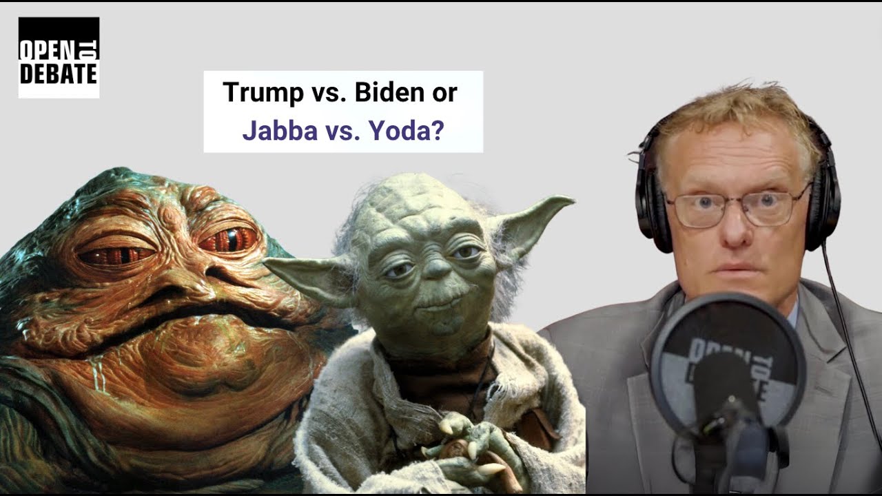 Donald Trump is Jabba the Hutt. Biden is Yoda - Star Wars - YouTube