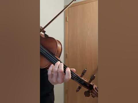 Playing Low 2nd Finger on A and E Strings in the Violin 2 Octave G ...