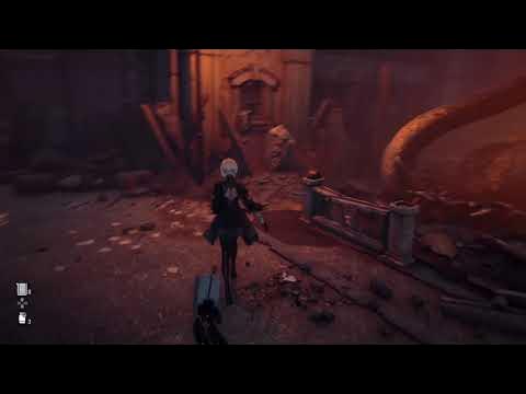 Stellar blade nier automata DLC gameplay 2/2 No commentary - YouTube