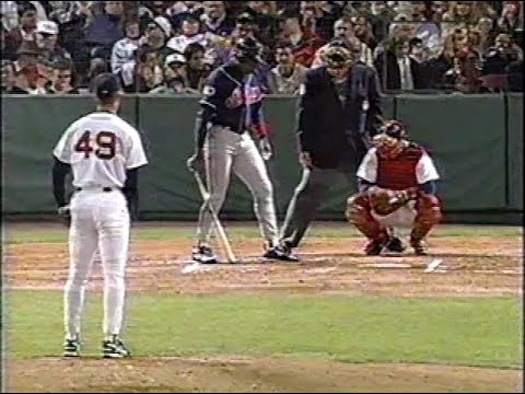 1995 ALDS Indians vs Red Sox Game 3 Top 2nd - YouTube