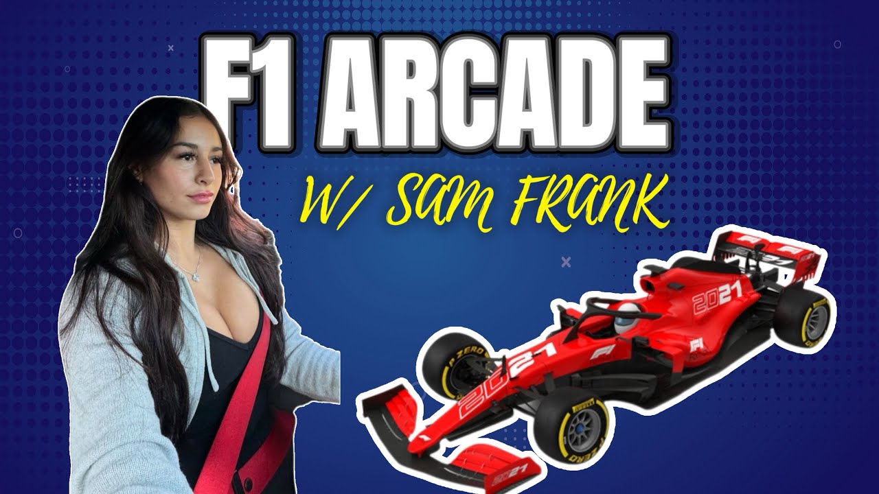 DAY AT THE F1 ARCADE WITH SAM FRANK - YouTube