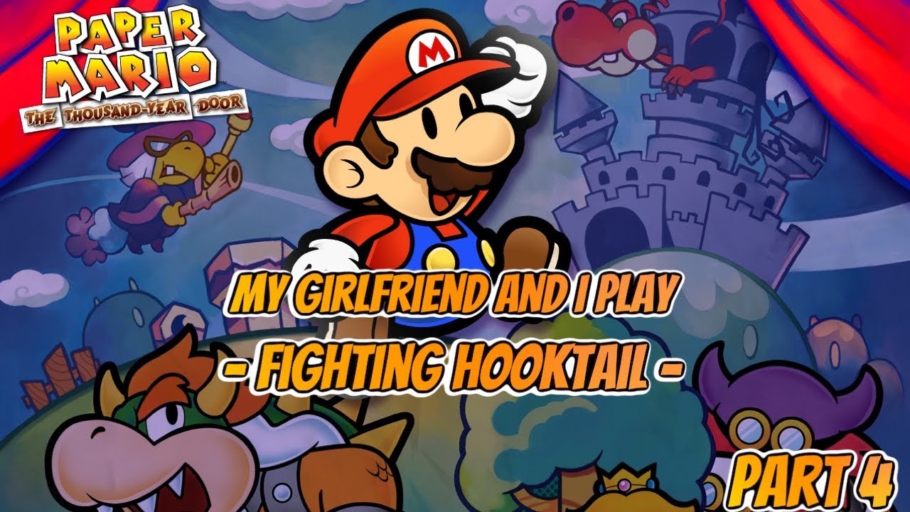 Paper Mario TTYD - Fighting Hooktail - YouTube