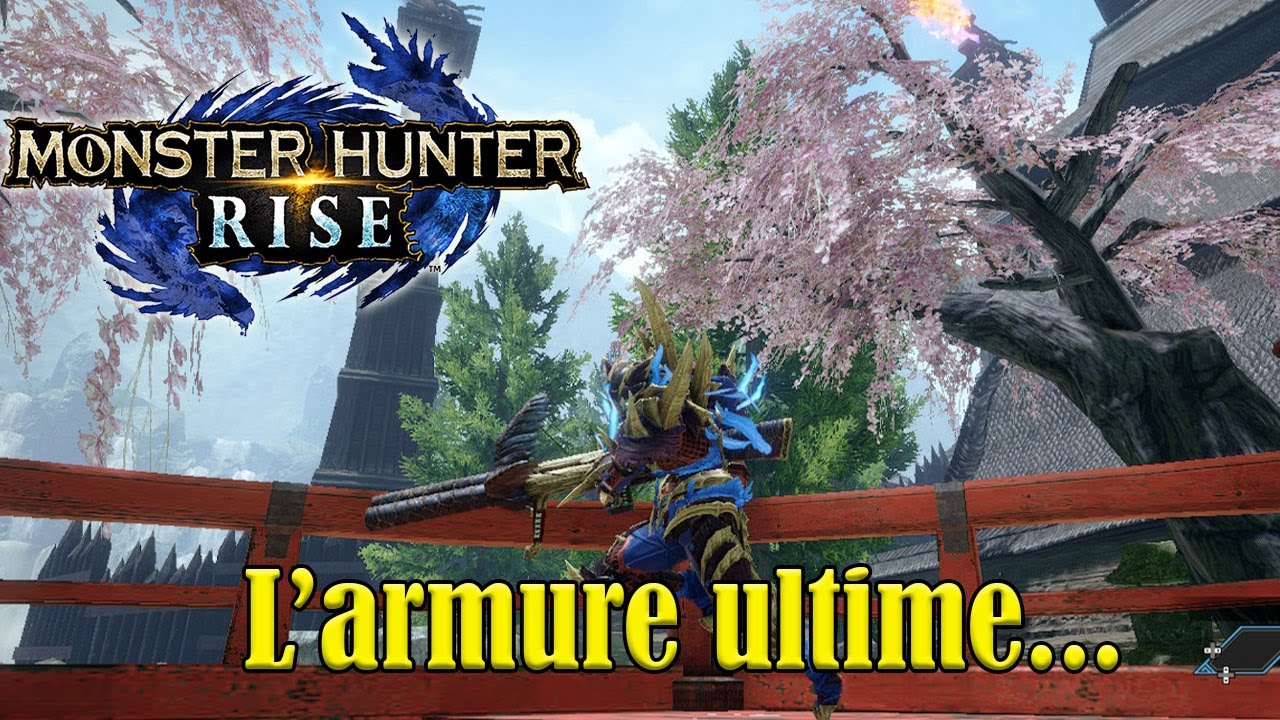L'armure ultime du LBG Nargacuga - Monster Hunter Rise - YouTube