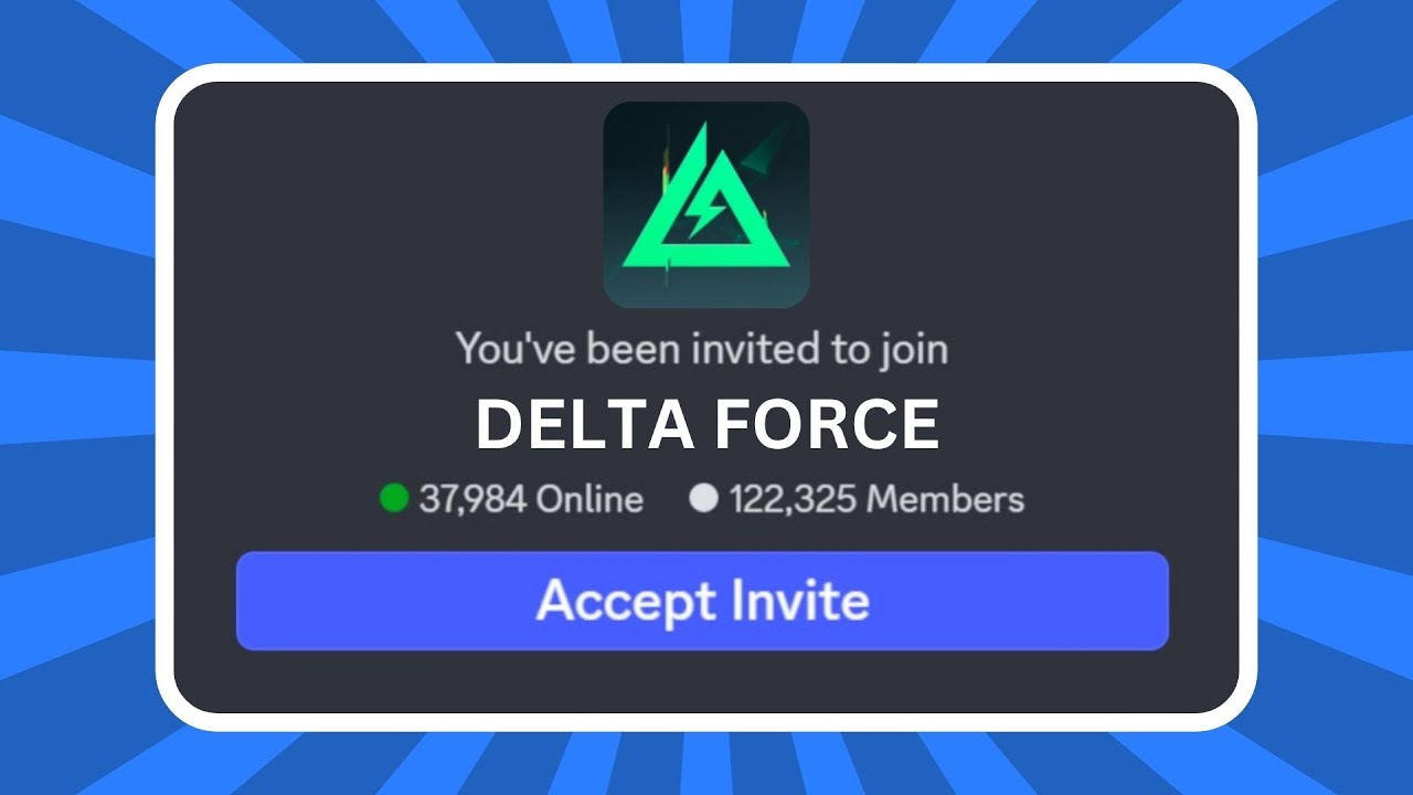 How to Join DELTA FORCE Discord Server (QUICK & EASY) - YouTube