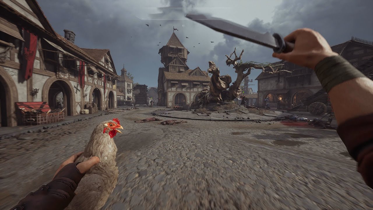 Charging into battle with a chicken in Chivalry 2 [Xbox Series X ...