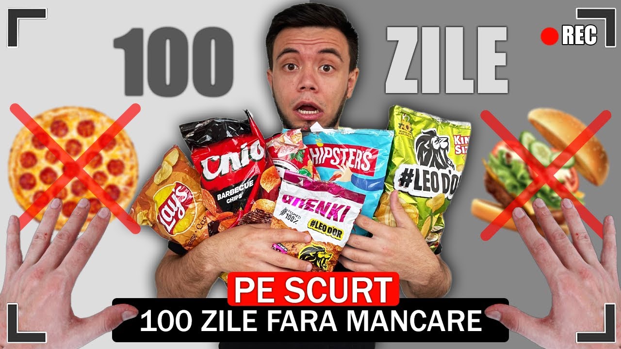PE SCURT, 100 ZILE FARA MANCARE - YouTube