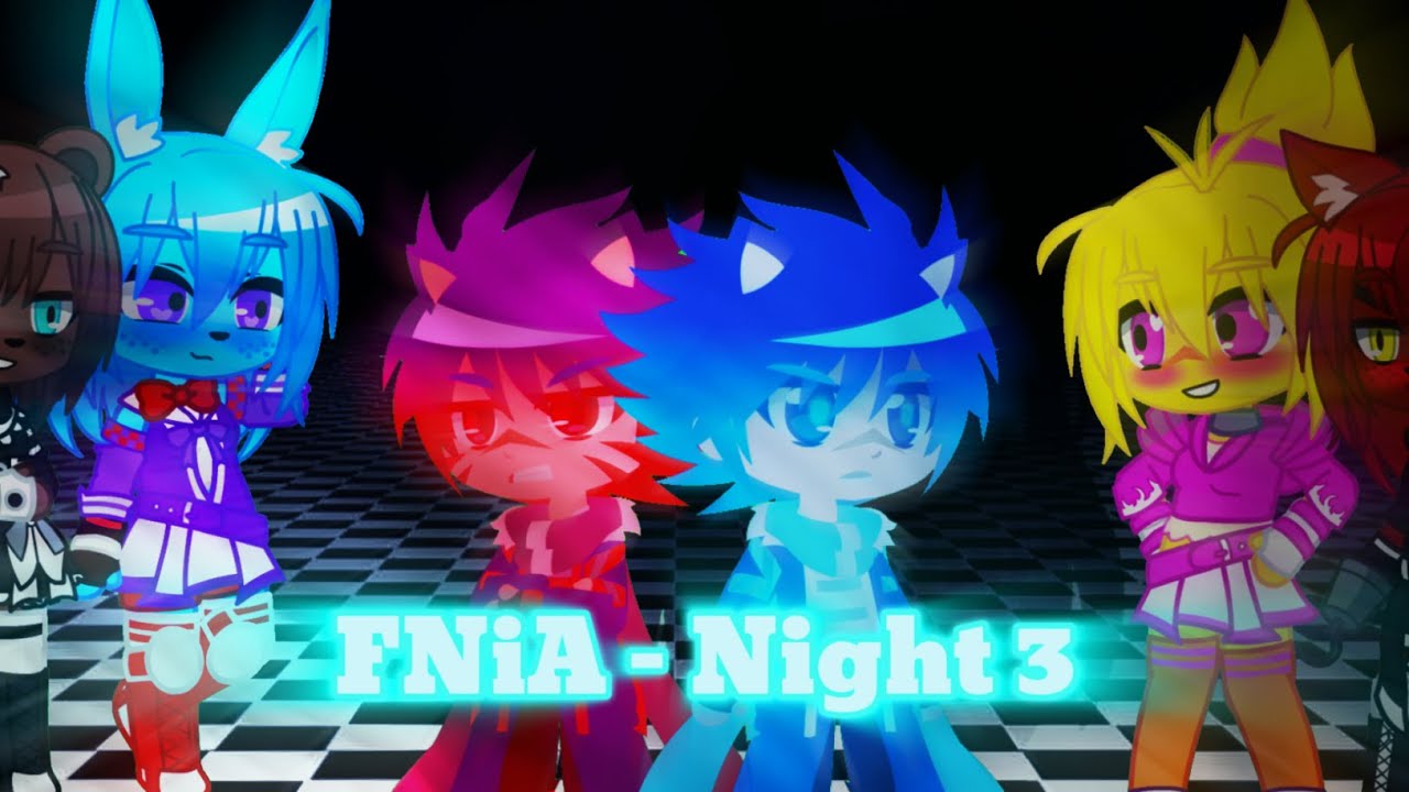 Gacha Club - Surviving FNIA (Night 3) - YouTube