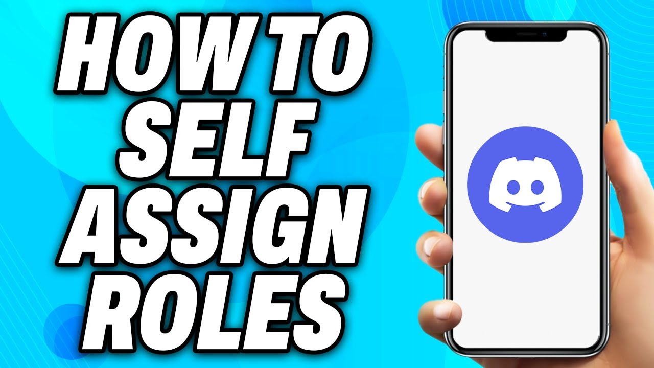 How to Self Assign Roles in Discord (2025) - Easy Fix - YouTube