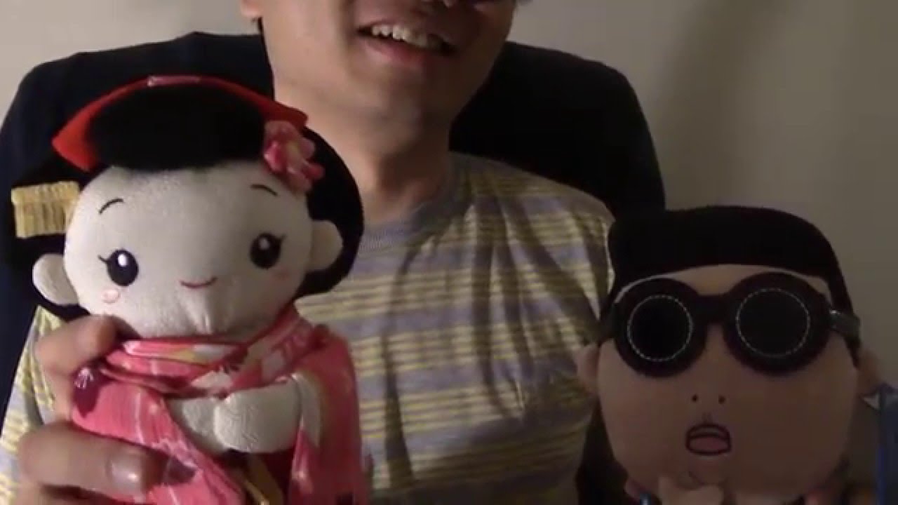 Korean Psy Doll (한국 싸이인형) and Japanese Maiko Doll (日本の舞妓人形) - YouTube