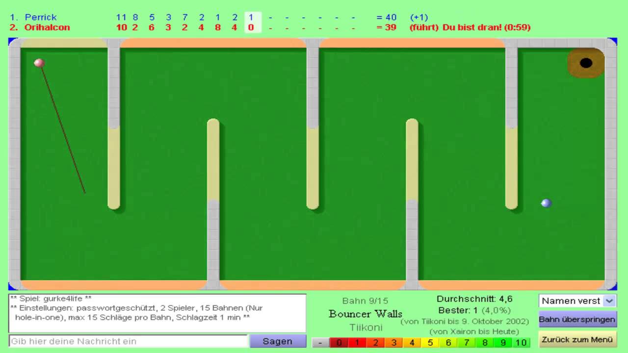 Let`s Challenge Playforia Minigolf - Spontan auf 3 - YouTube