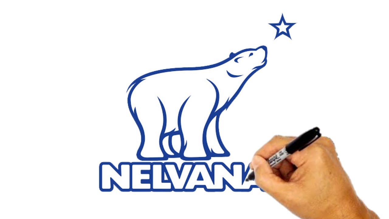 How to draw Nelvana logo - YouTube
