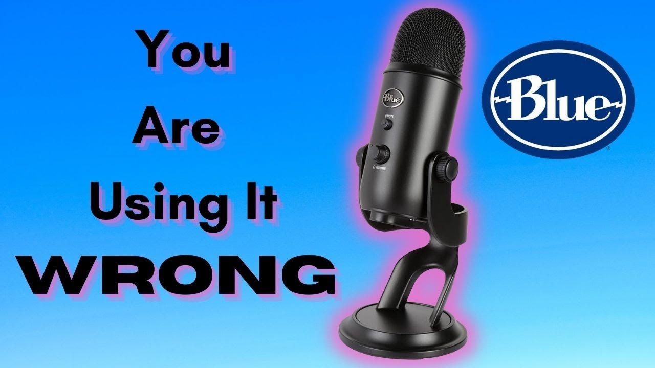 A Quick Tutorial on How to Use a Blue Yeti Microphone - YouTube