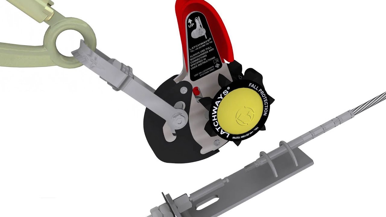 LINEA DE VIDA PARA PLANOS INCLINADOS - CLIMBLATCH - YouTube