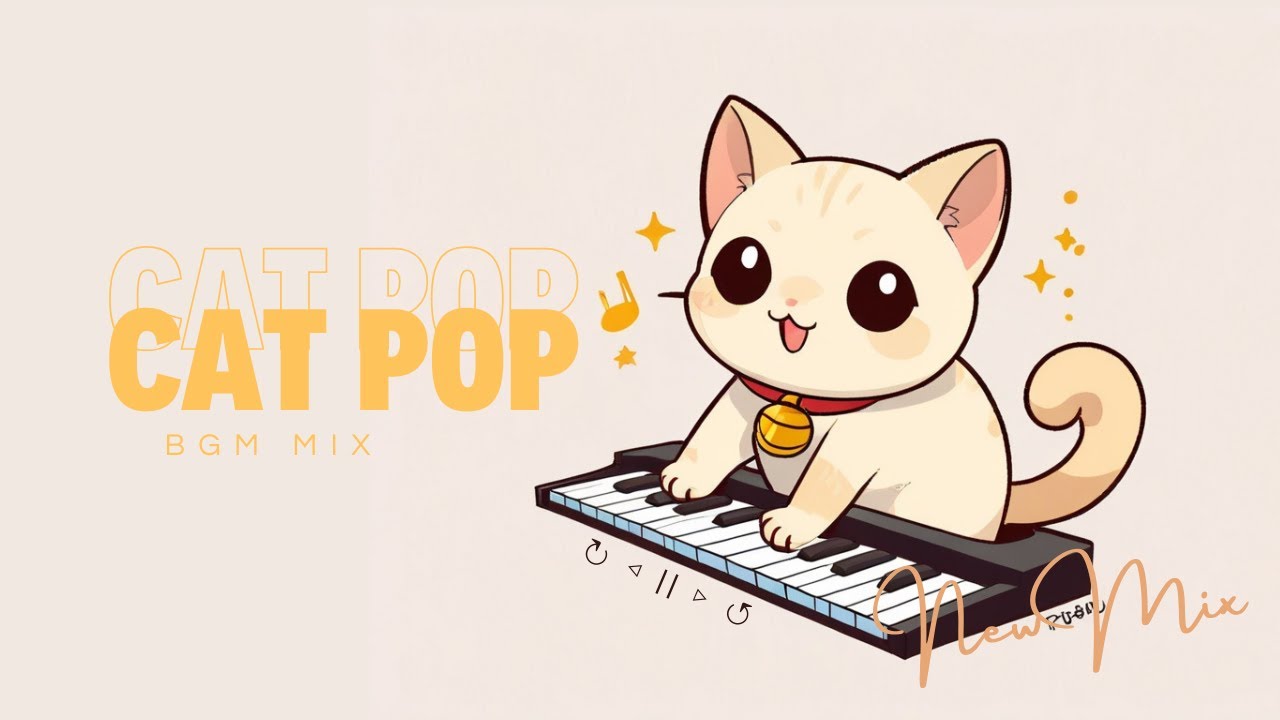 My cat make this【chill/かわいい/kawaii future bass/pop/BMG】 - YouTube