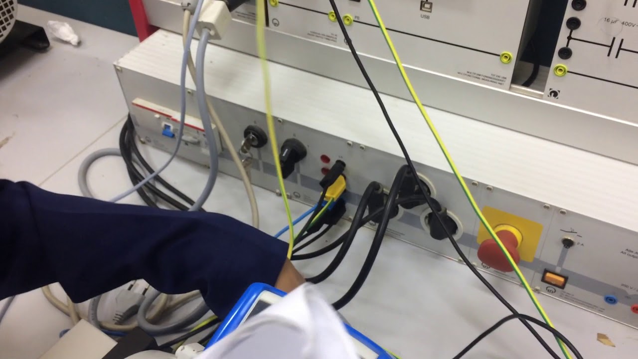 Three phase transformer(load test) - YouTube