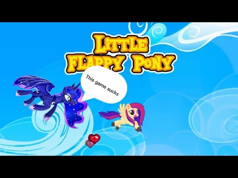 Gamer Luna plays: my little flappy pony - YouTube