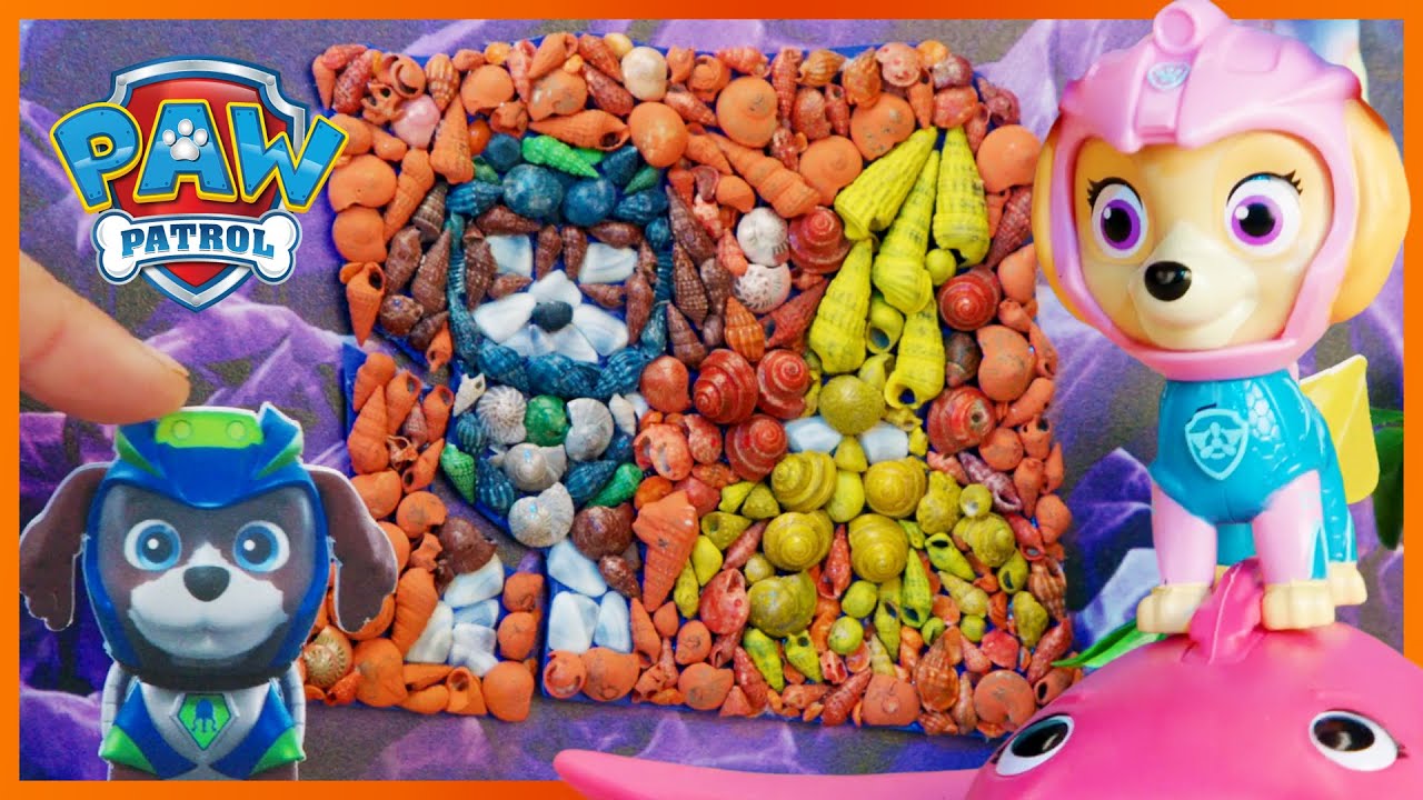 Aqua Pups Save Moby from a Sand Avalanche - PAW Patrol - Toy Play for ...