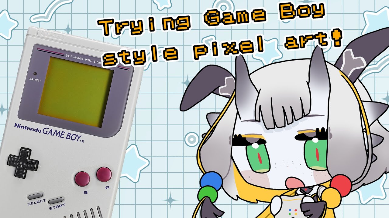 Let's Draw Some Game Boy Style Pixel Art! - YouTube