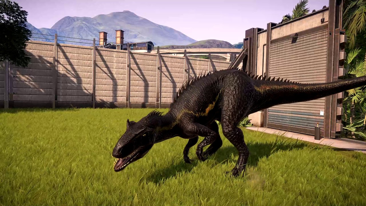 Indoraptor Allosaurus Hybrid - Model and Skin Creation + Breakout ...