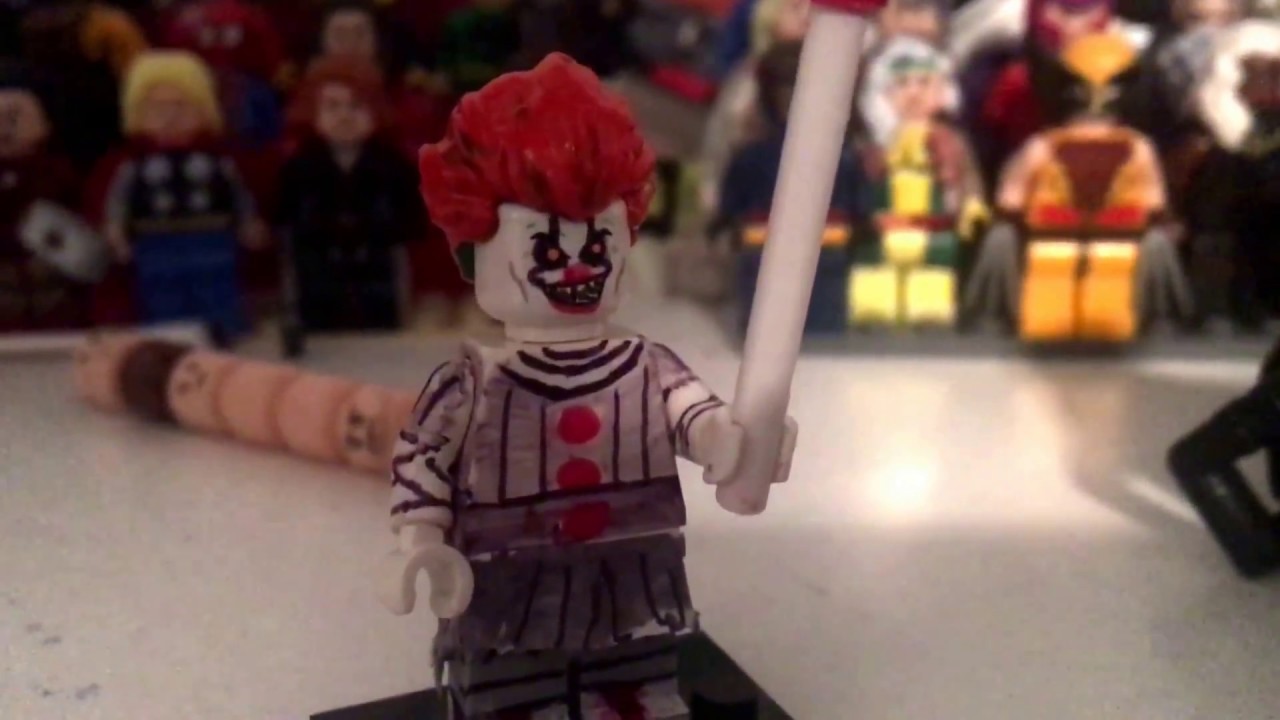 Lego Pennywise from It (updated) - YouTube