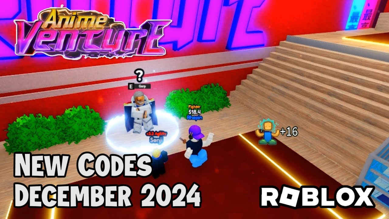 Roblox Anime Venture New Codes December 2024 - YouTube