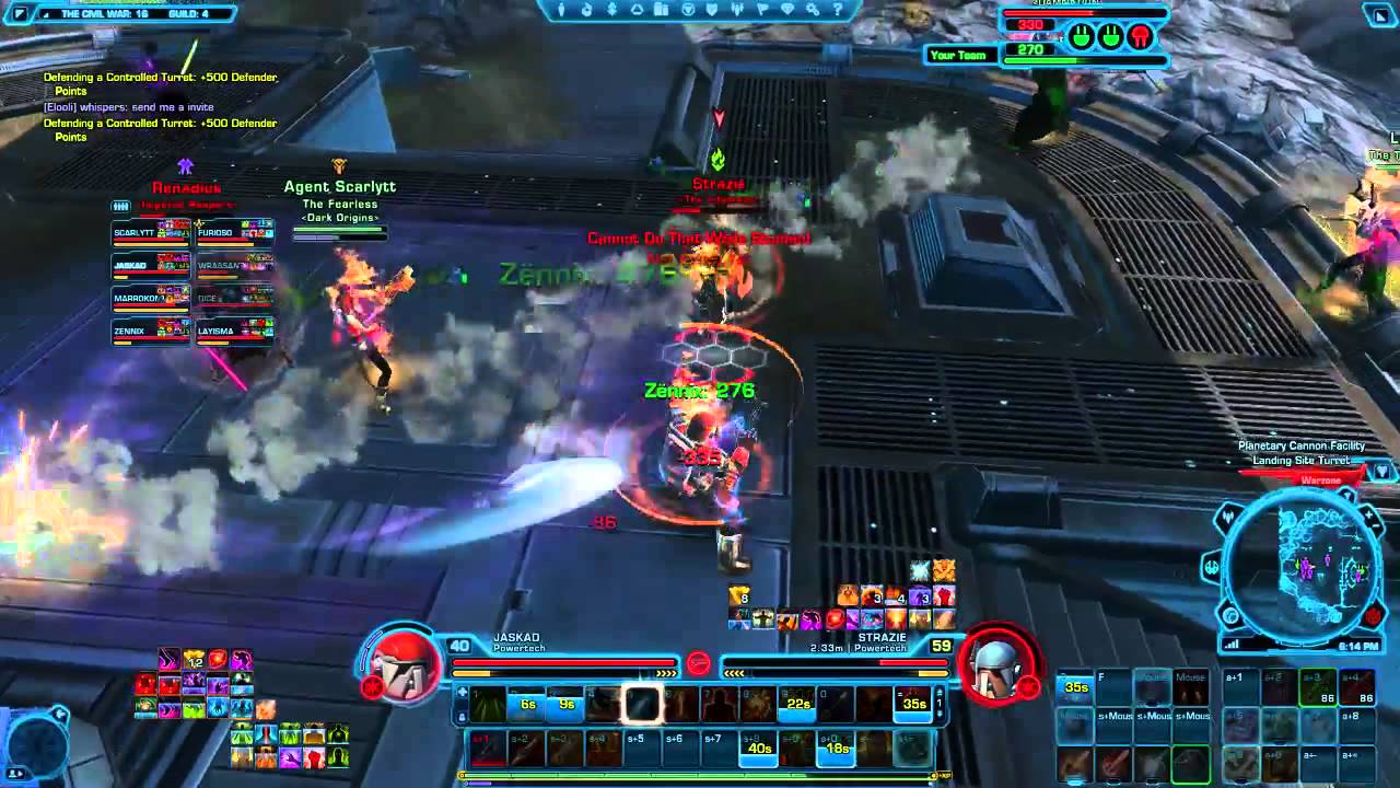 SWTOR Pyrotech 3.0 PVP - YouTube