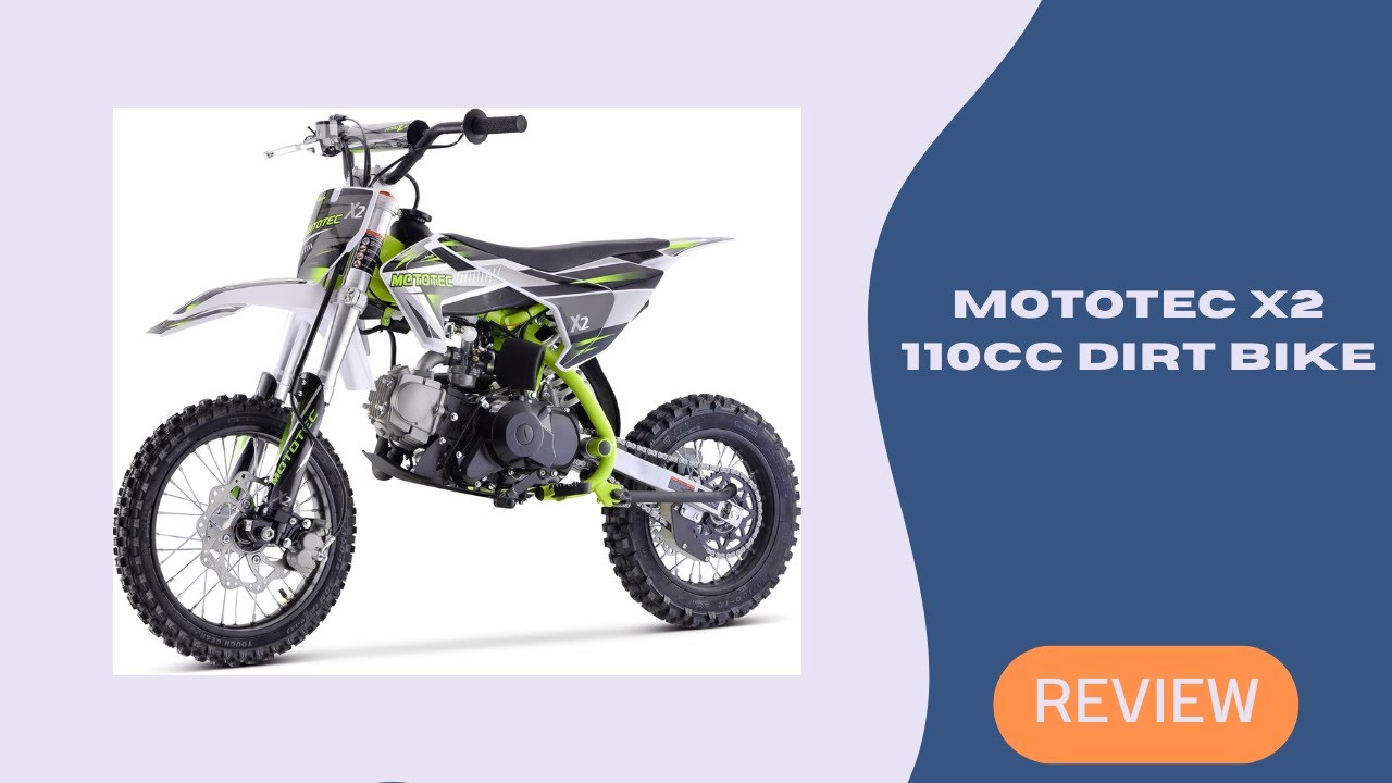 MotoTec X2 110cc Dirt Bike – Unleash the Mini Beast - YouTube