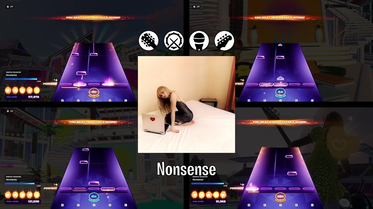 Nonsense | All Tap Mode Instruments | Expert Flawless | Fortnite ...