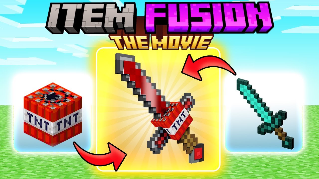 Minecraft ITEM FUSION: The Movie - YouTube