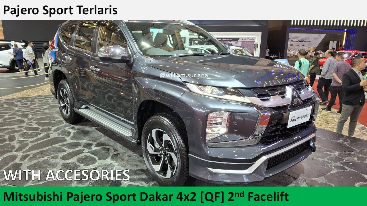 Mitsubishi Pajero Sport Dakar 4x2 Aero Plus Package [QF] 2nd Facelift review - Indonesia - YouTube