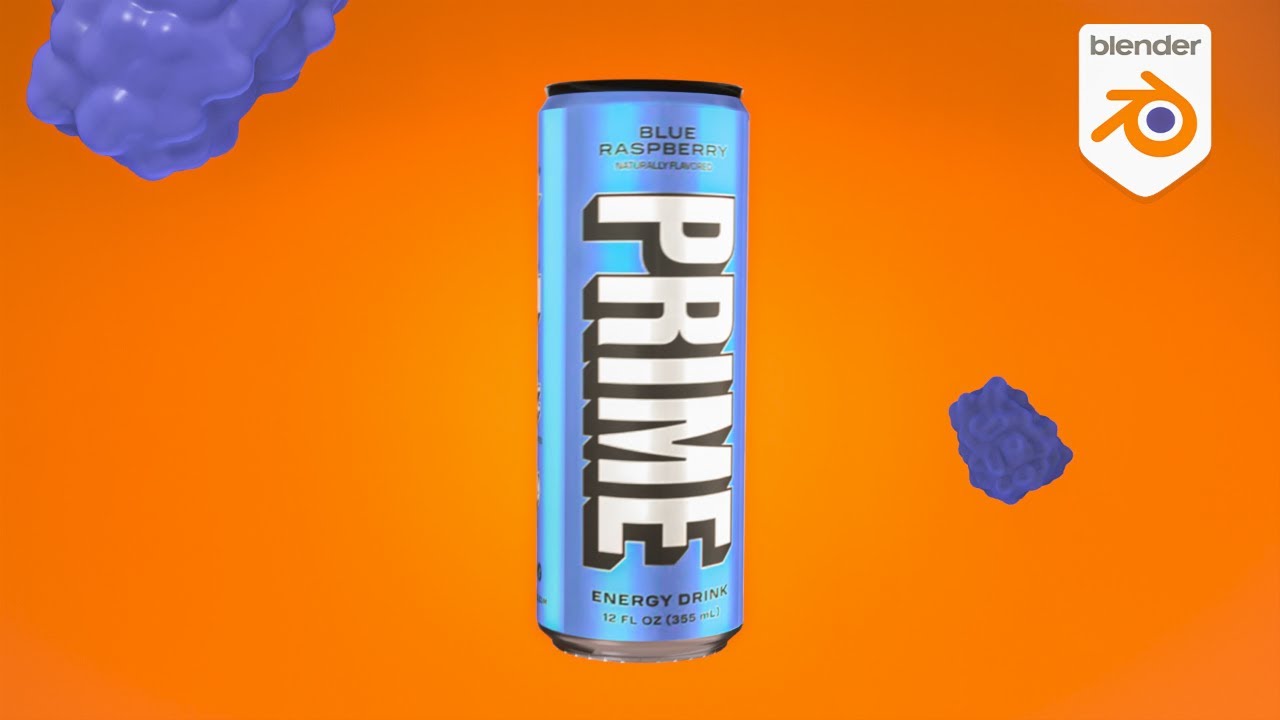 PRIME ENERGY BLUE RASPBERRY - Commercial | Blender | - YouTube