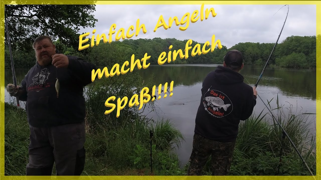 Angeln ganz einfach und erfolgreich / Allroundangeln am See - YouTube