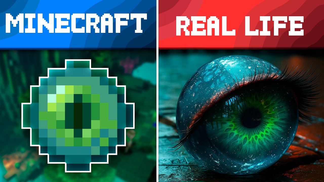 Comparing Minecraft to real life. You Won’t Believe This Look!! - YouTube
