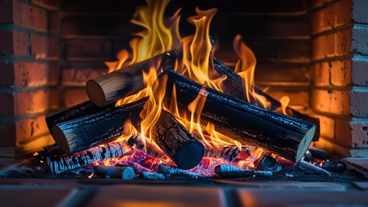 🔥 Calm and Cozy Fireplace 4K | Relaxing Fireplace Ambience for Stress ...