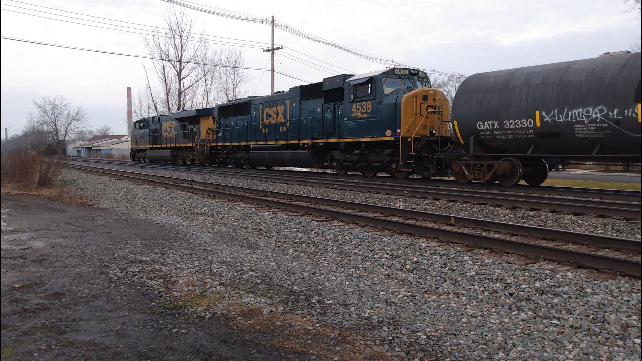 [HD] CSX Q367 Manifest Train Westbound - Fairport, NY - YouTube