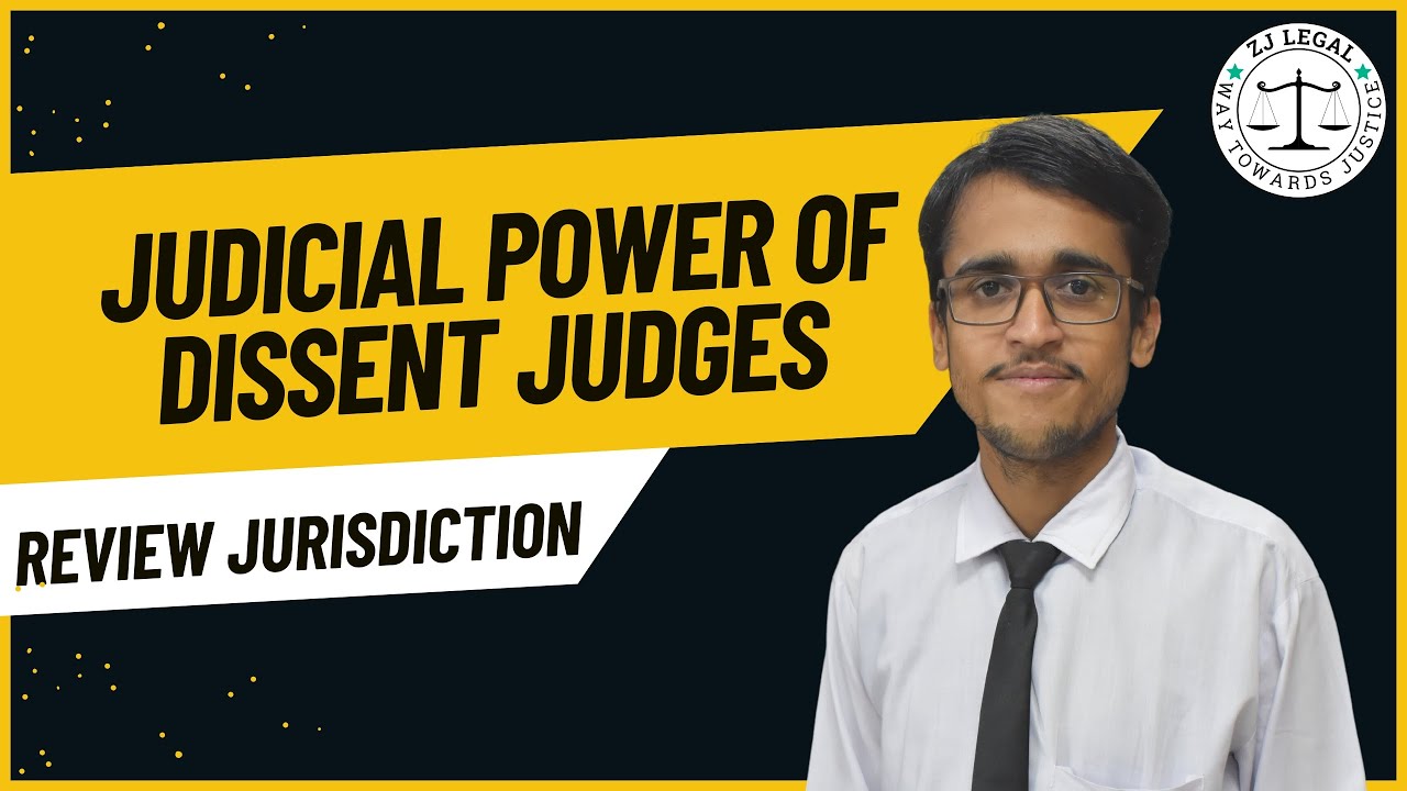 The judicial power of dissent judges in review jurisdiction | Supreme ...