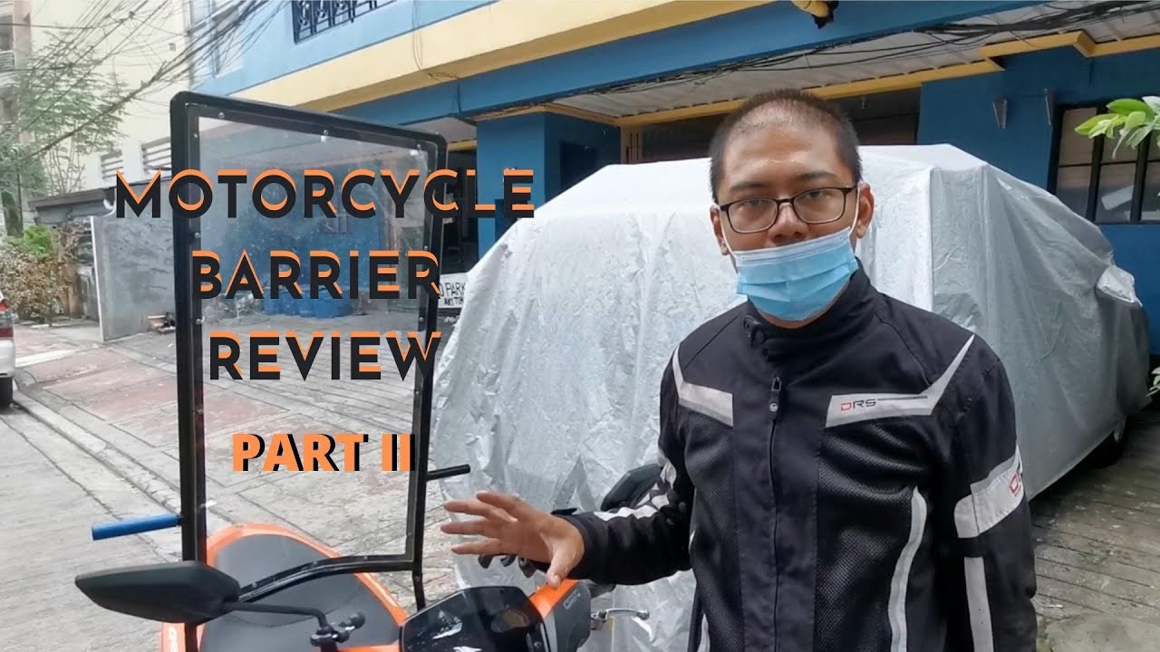 MOTORCYCLE BARRIER REVIEW (PART 2) - YouTube