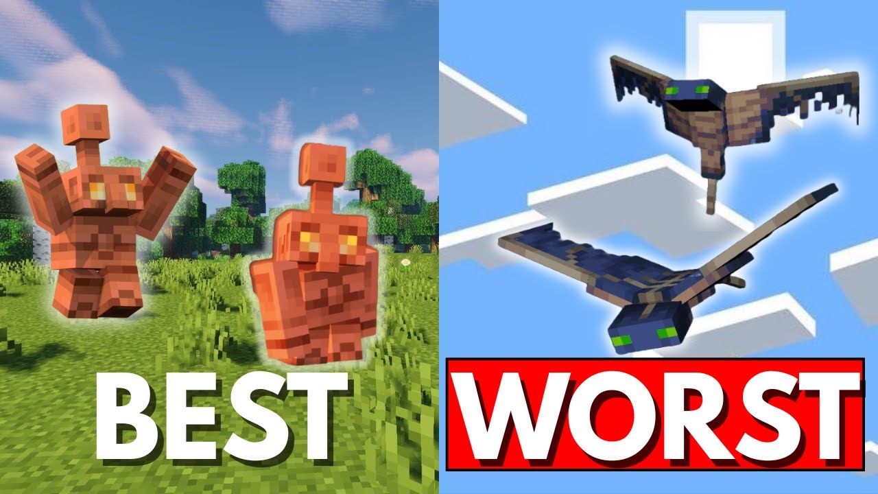 Best vs Worst Minecraft Updates - YouTube