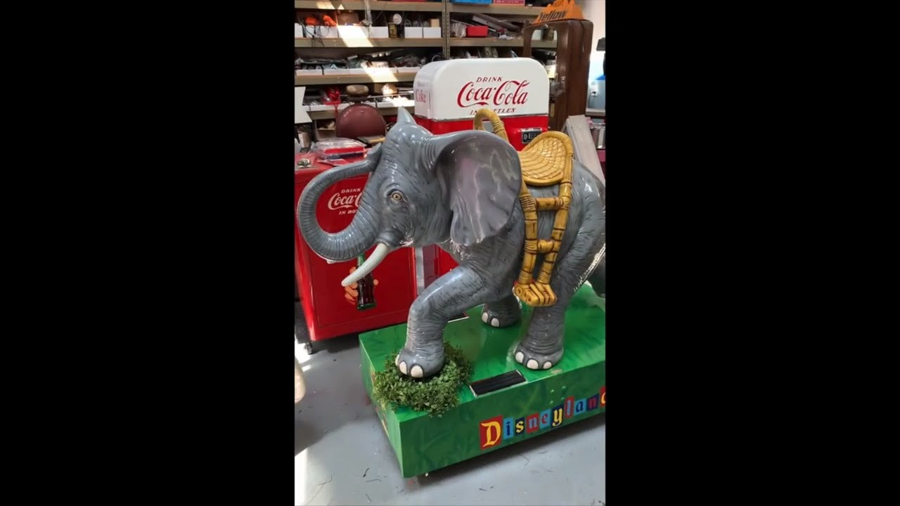 1950's Elephant Kiddie Ride Restored By Dan Cooney for Joe's Italian ...