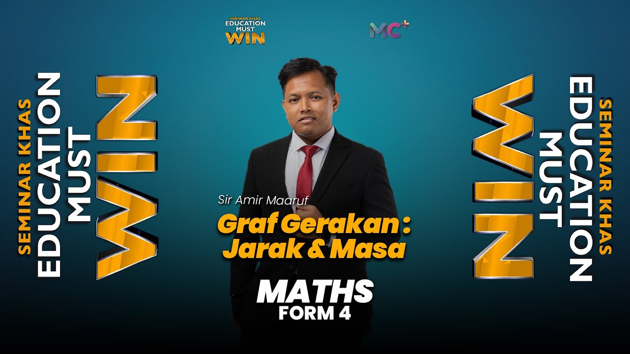 Seminar Education Must Win : FORM 4 MATHEMATICS | Graf Gerakan - Jarak ...