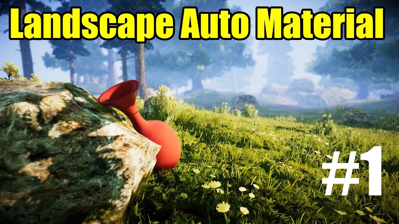 1. Landscape Auto Material Tutorials Unity 2017 - YouTube