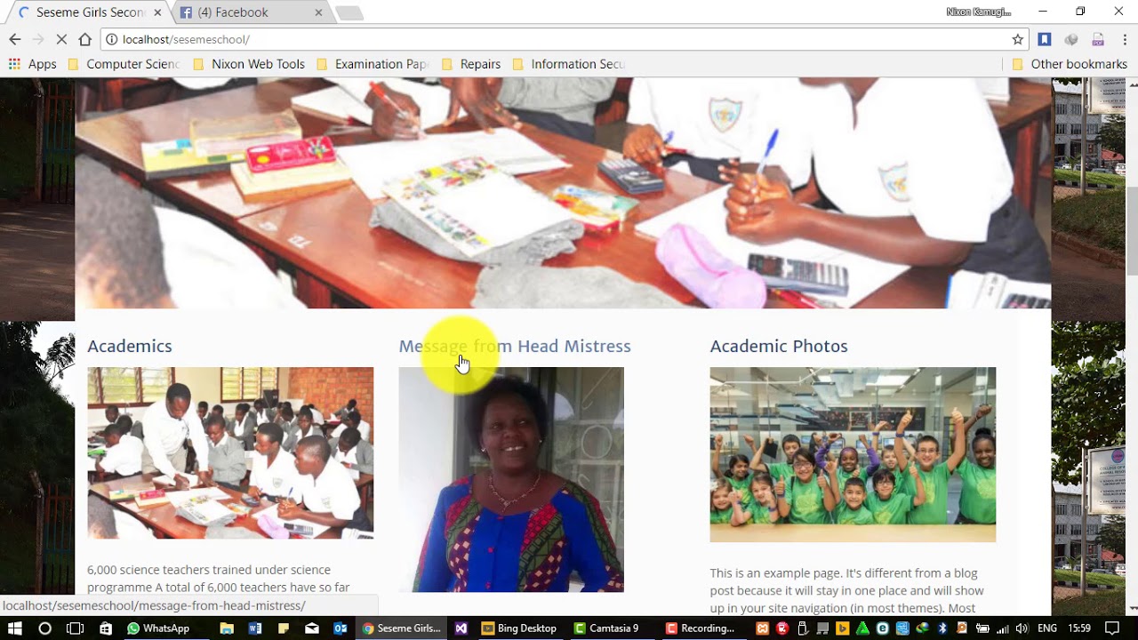 Seseme Girls SS, Kisoro Website - YouTube