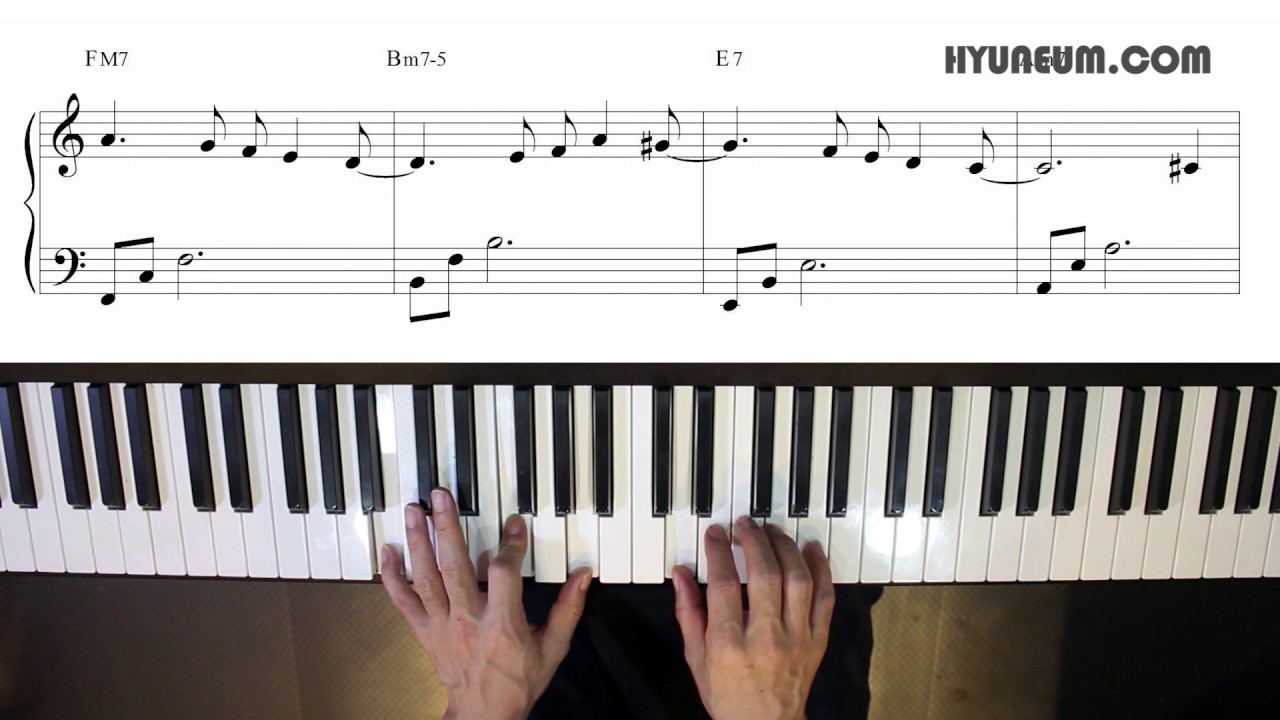 최이진의 Jazz Piano Lesson | Fly Me To The Moon - YouTube