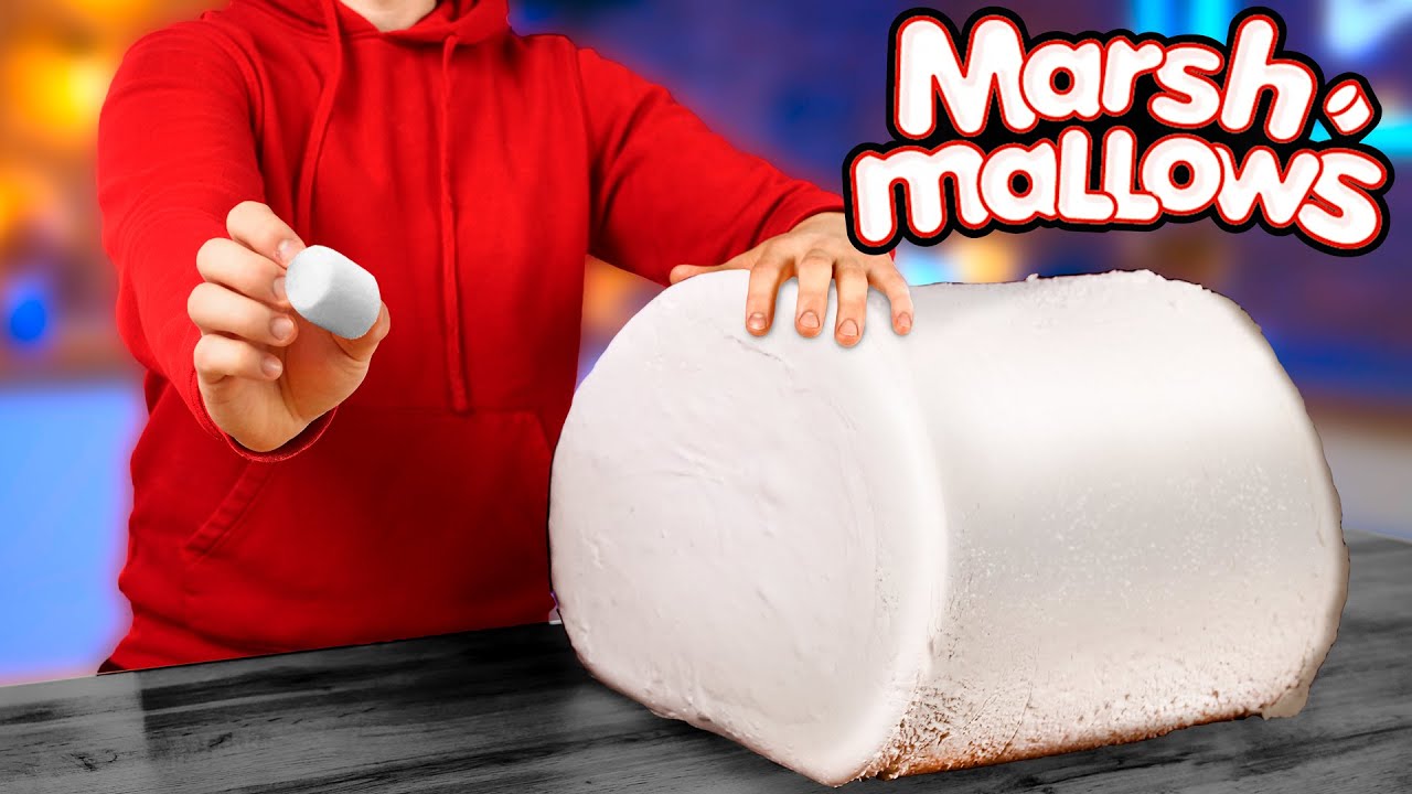 Raksasa Marshmallow | Cara Membuat Marshmallow DIY Terbesar di Dunia ...
