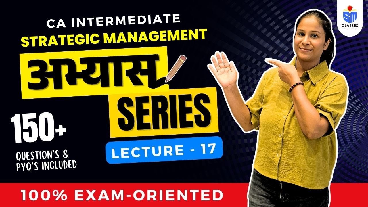 Write What ICAI Checks | CA Inter SM Question Practice | Lec-17 - YouTube