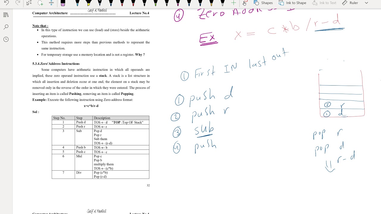 comp arch Lecture 4 part 3 - YouTube