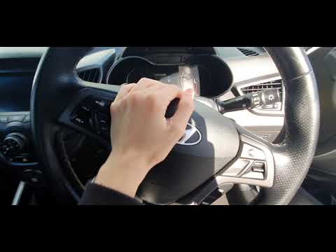 2015 Hyundai Veloster Turbo Horn - YouTube