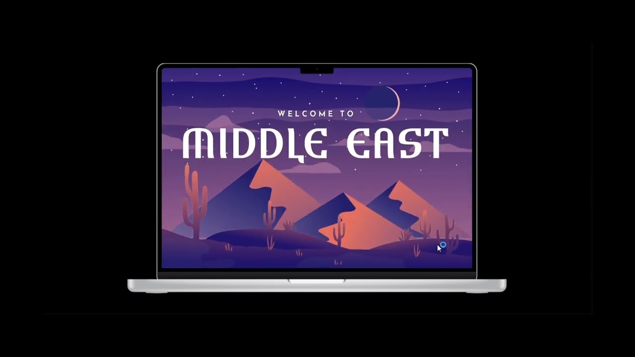 Welcome to Middle East - Parallax Effect - YouTube