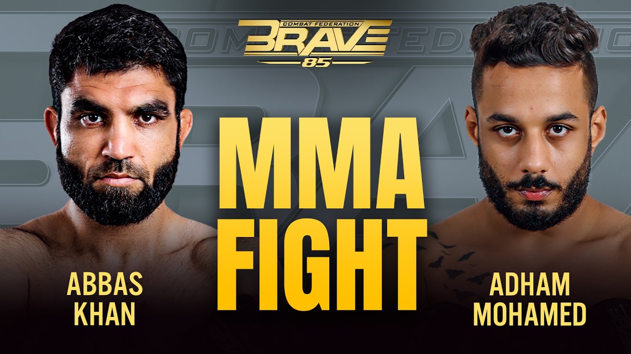 Abbas Khan VS Adham Mohamed | Full Fight | BRAVE CF Pakistan - YouTube